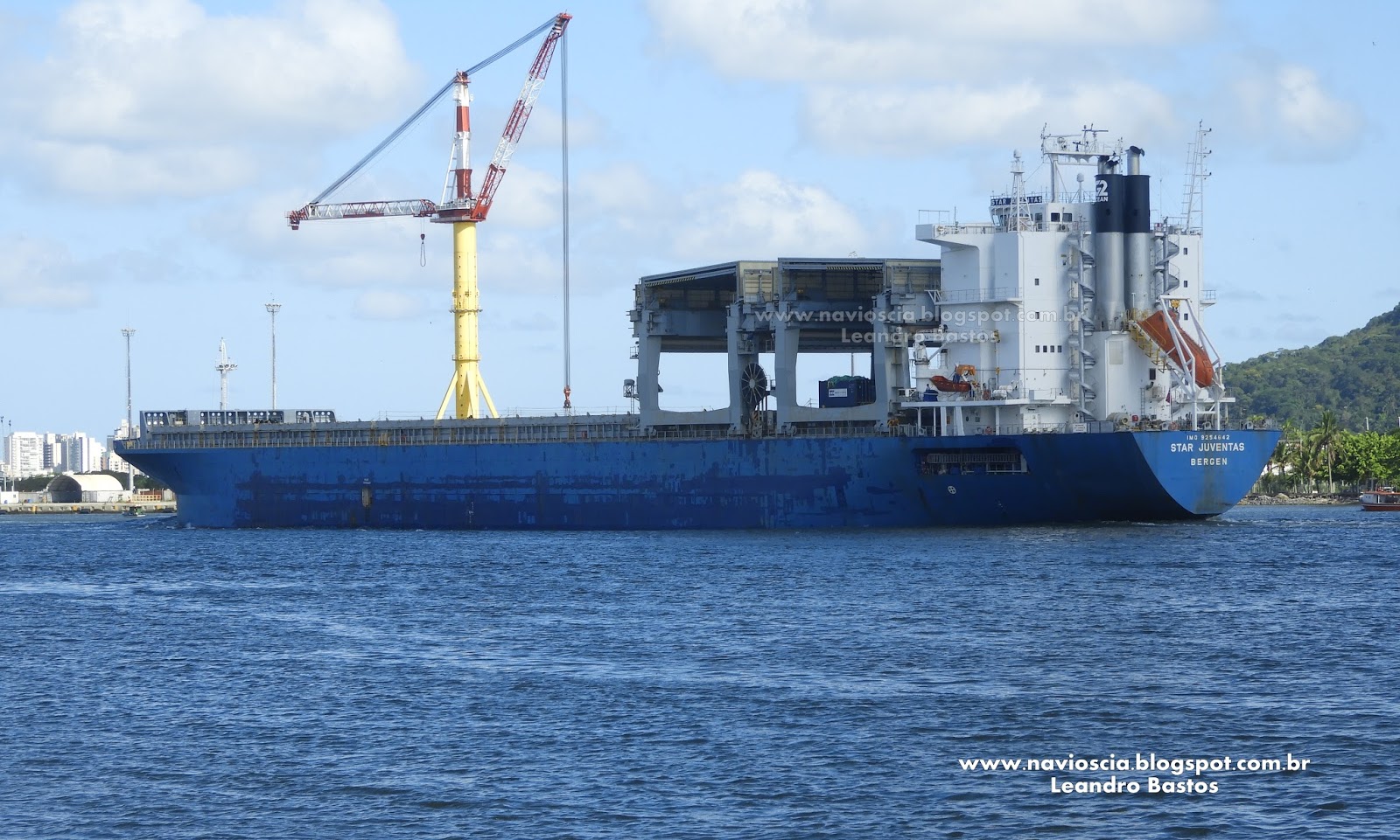 Navios de Santos & CIA: Navio STAR JUVENTAS