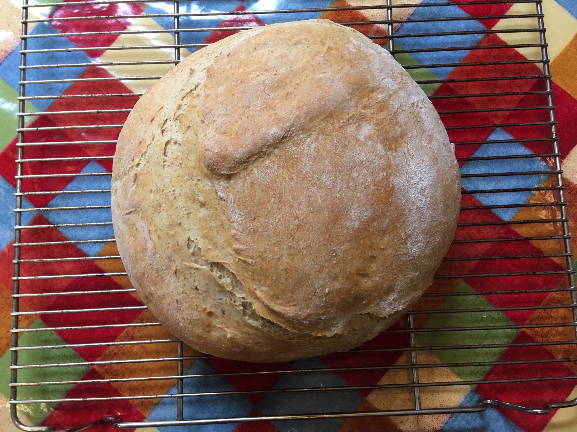 Homemade Pan Rustico (Rustic Spanish Bread) | Freshly Baked | Bread ...
