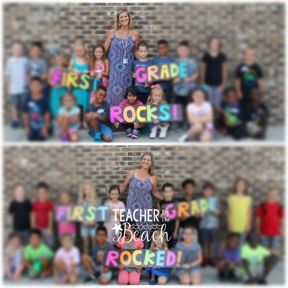 First Grade ROCKED - Teacher by the Beach