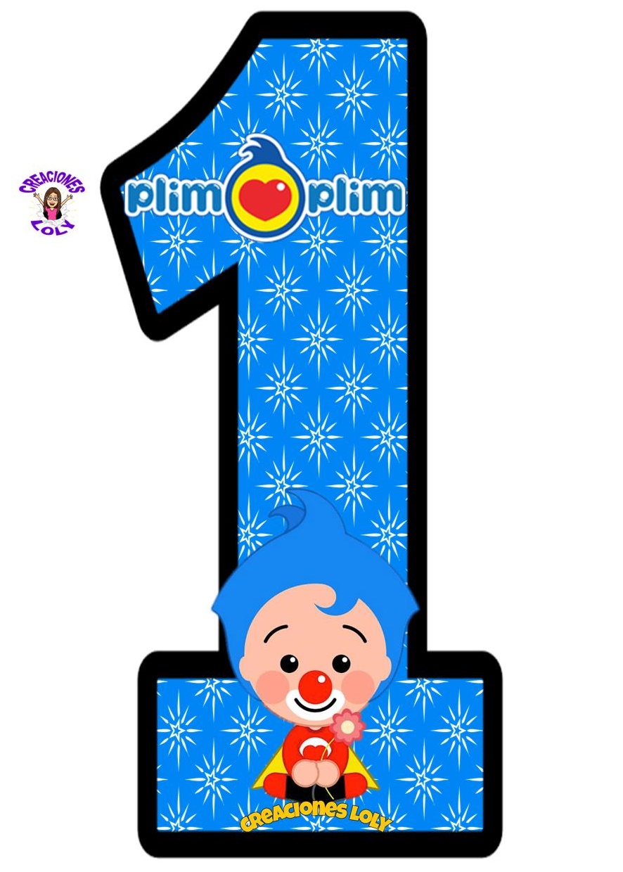 Creaciones Loly: Números Plim Plim