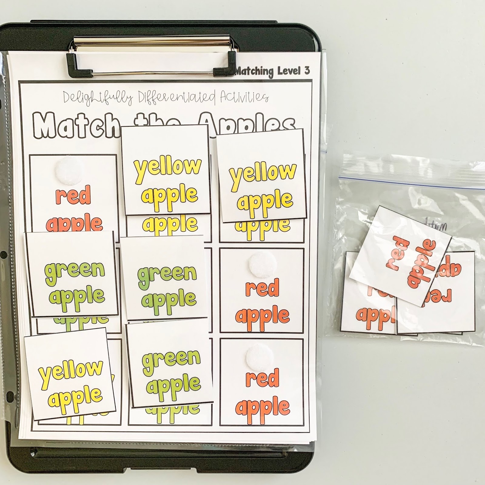 Delightfully Differentiated Activities: Apple Themed (FREEBIE ...