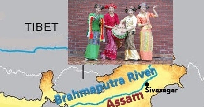 Ethnic origin of Ahom in Northeast India