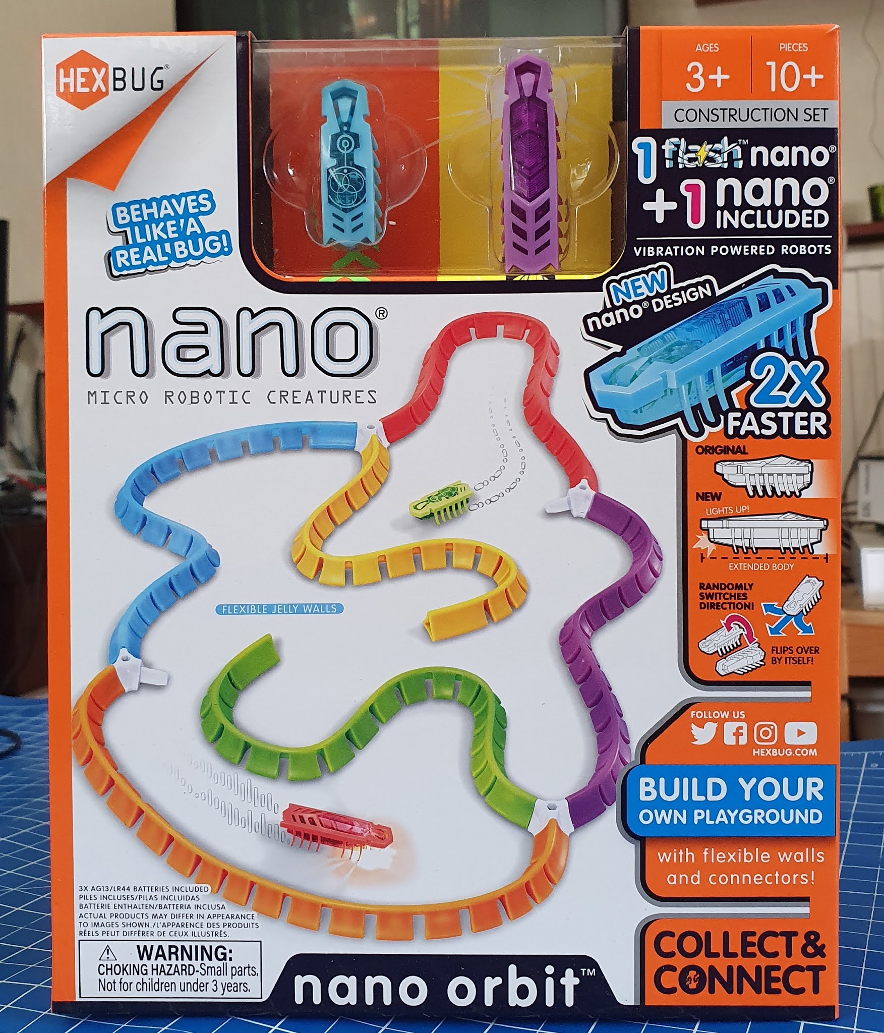 The Brick Castle: Hexbug Flash Nano Orbit Review (Age 3+) Sent For Review.