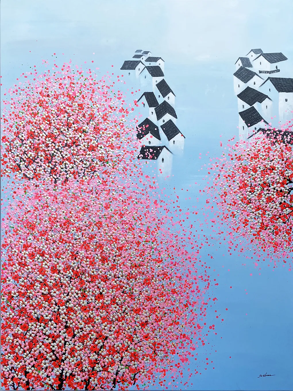 Je Shen, 1973 | Romantic Impressionist painter | Tutt'Art@