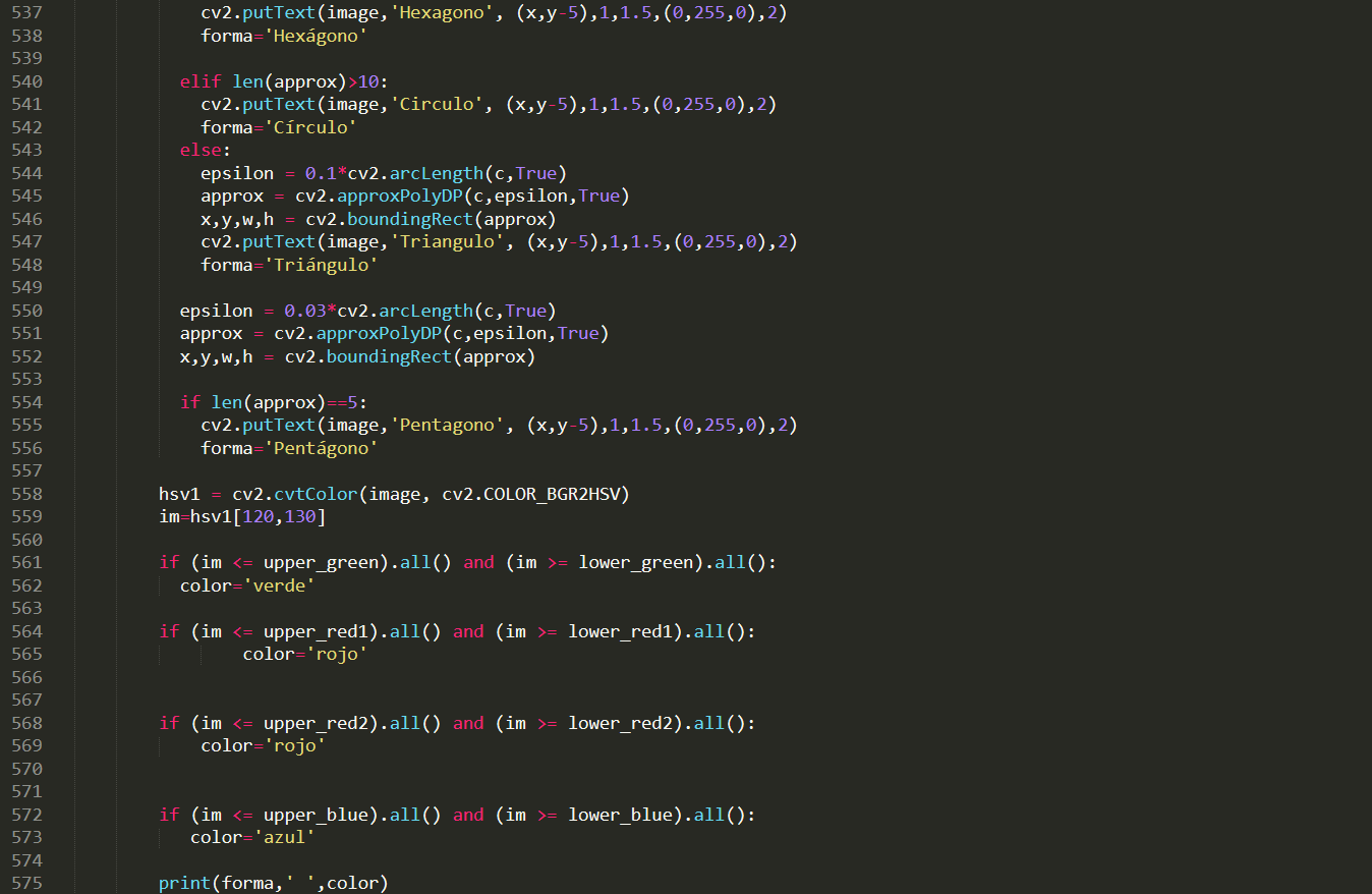 VISION ARTIFICIAL OPENCV PYTHON