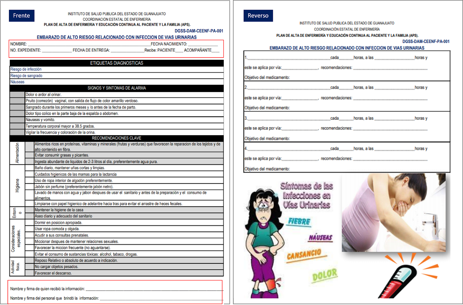 PROCEDIMIENTO PARA APLICACIÓN DE PLAN DE ALTA