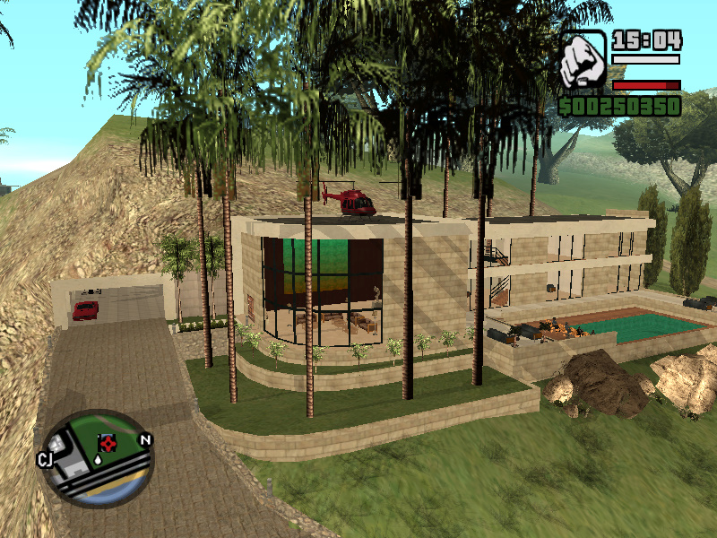 Big Mansion Mod for GTA San Andreas #2 - Zaeem Gaming Zone