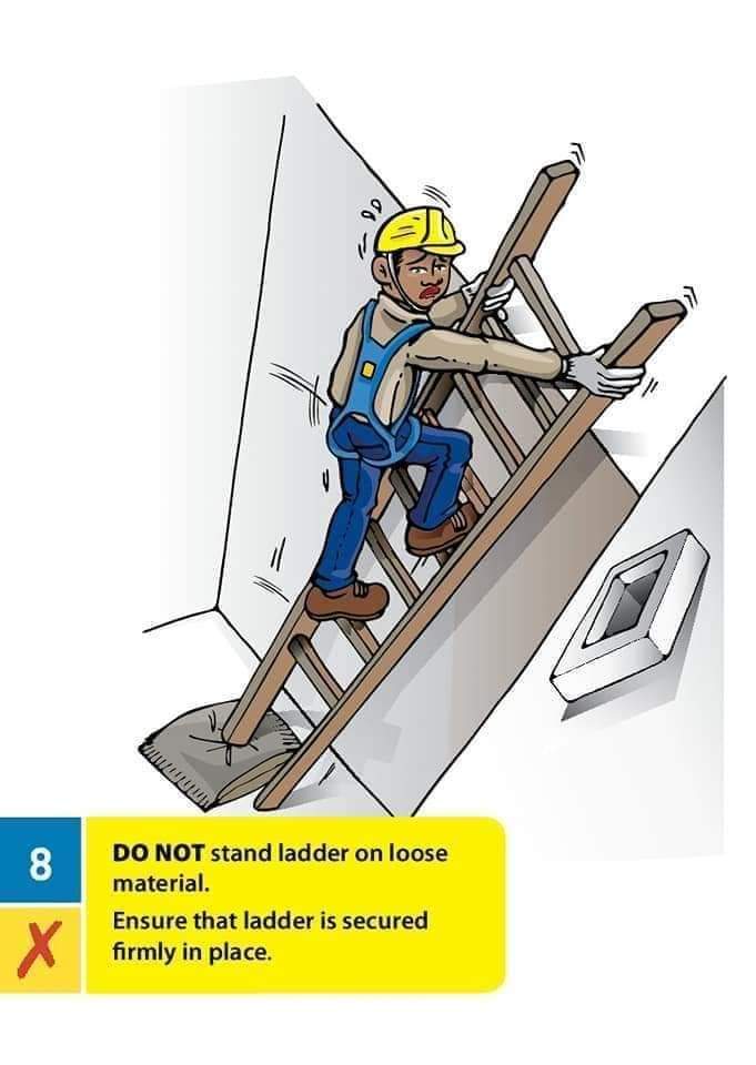 HSE Insider : WORK AT HEIGHT PRECAUTIONS - PICTORIAL TRAINING ( 2 )