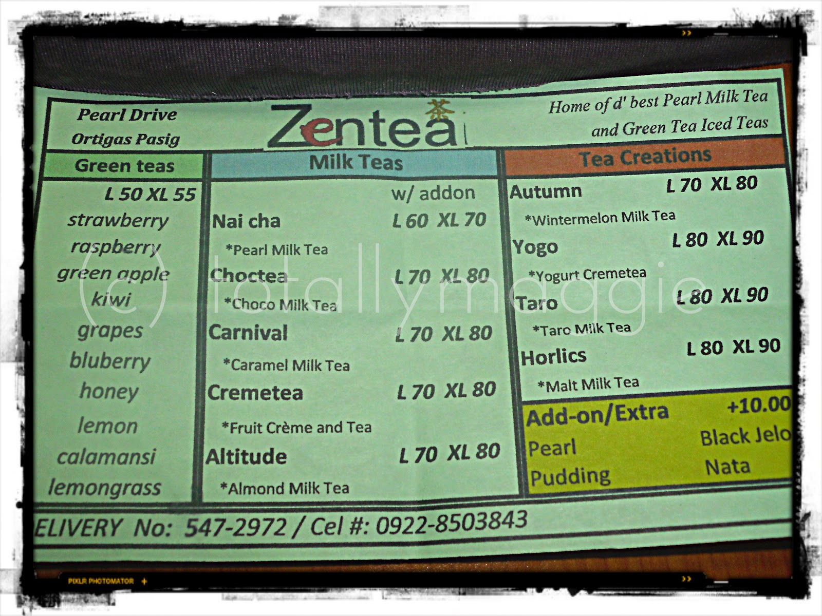 A Toast For A Thought by totallymaggie: FOO-shion Friday: ZENTEA ...