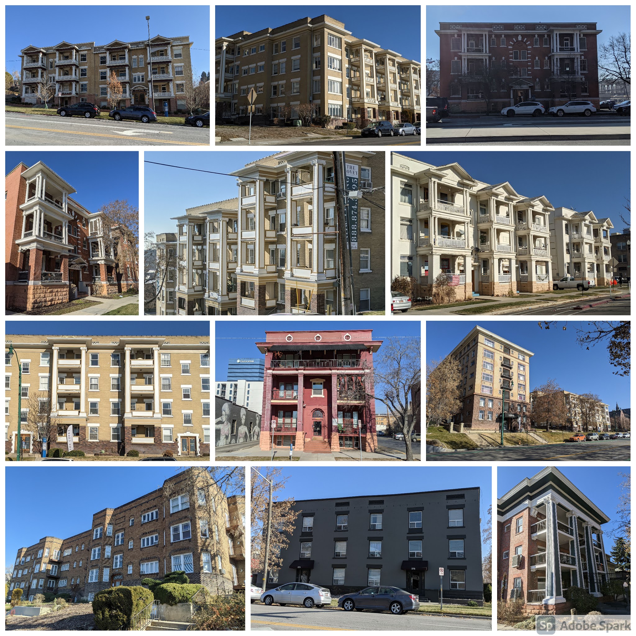 Rachel's SLC History: The Princeton and the Boulevard Apartments, 100 S ...