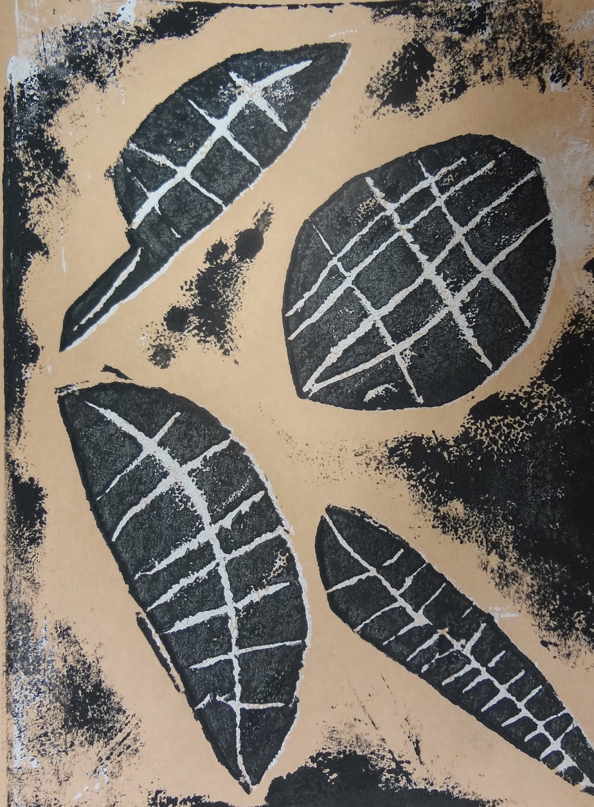 Art with Mrs. Kim : Printmaking with 3rd, 4th and 5th grades