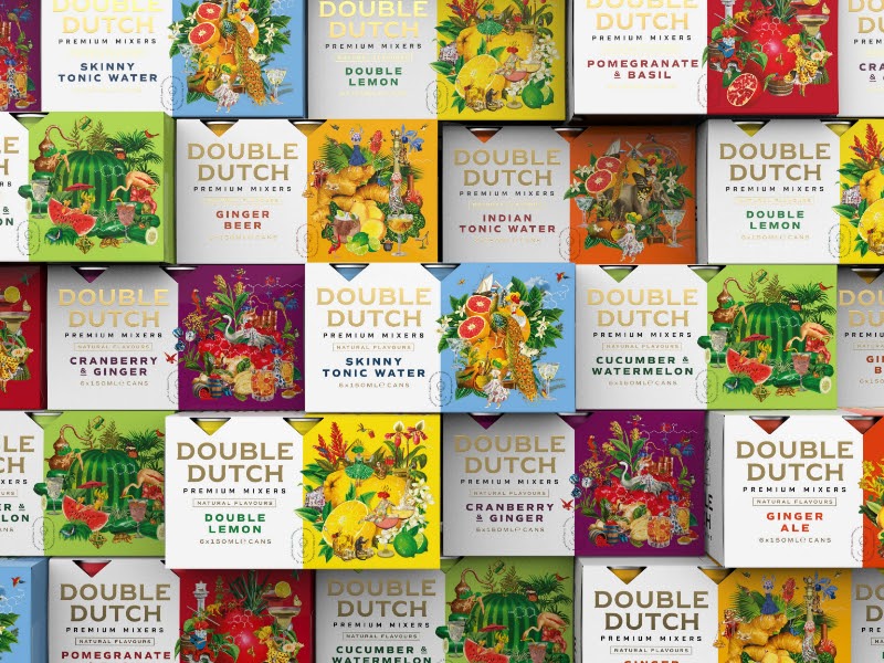 Double Dutch Drinks rebrand on Packaging of the World - Creative ...