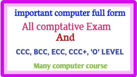 Most important computer full forms |List of full form (Updated) 2021 ...