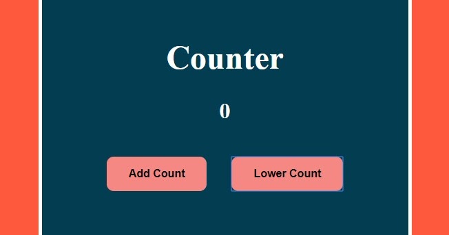 COUNTER PROJECT USING JAVASCRIPT