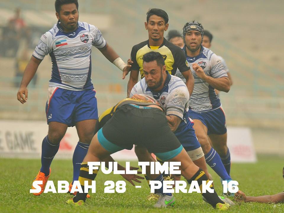 Sabah Juara Ragbi Piala Agong 2015!