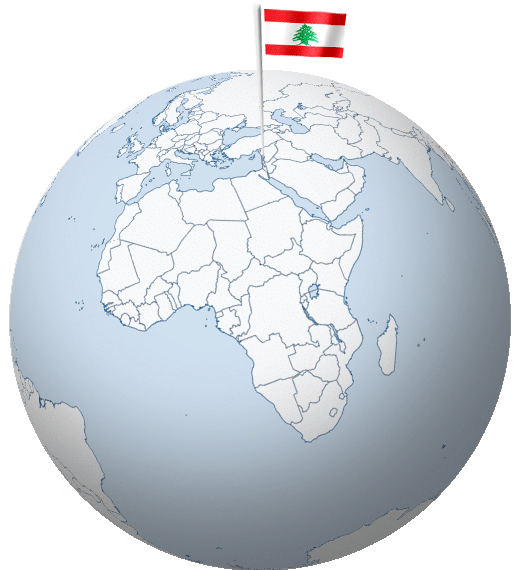 Flag of Lebanon (GIF) - All Waving Flags
