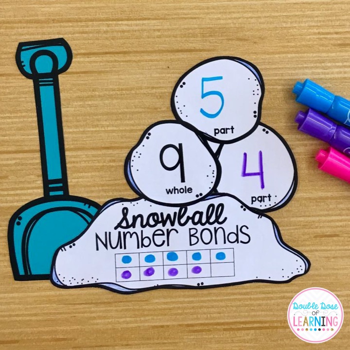 Winter Craftivities for 1st and 2nd grade - Double Dose of Learning