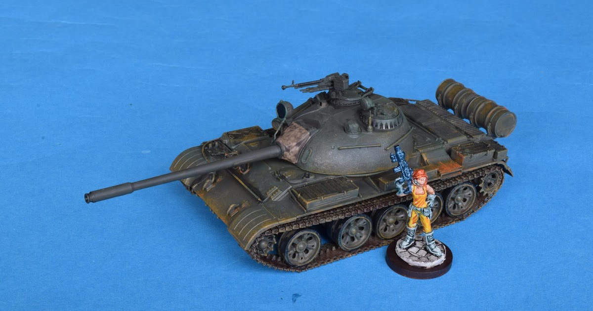 John's Toy Soldiers: Tank Girl + Tamiya T55