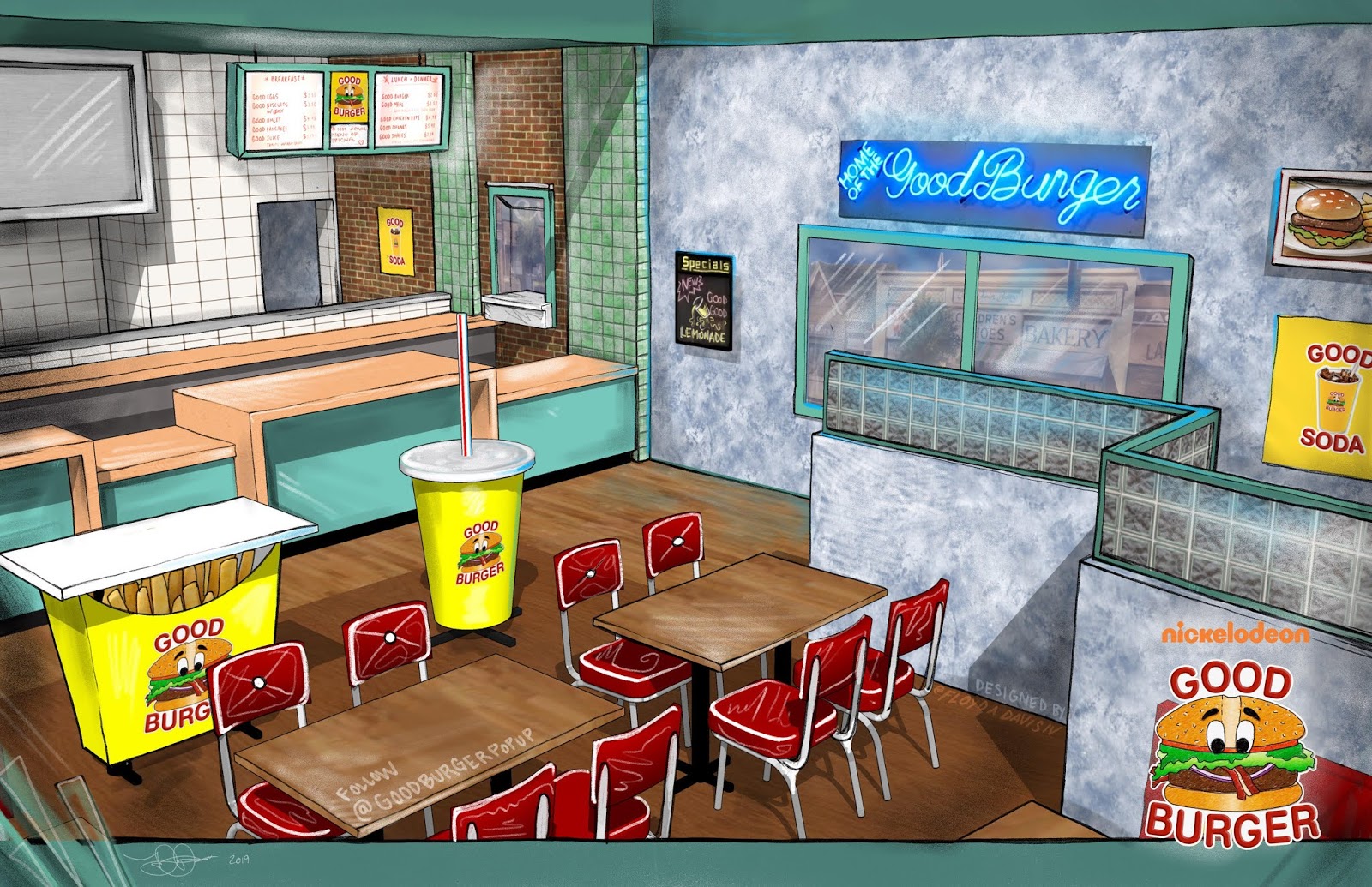 NickALive!: Nickelodeon Orders Up All That-Inspired Good Burger Pop-up ...