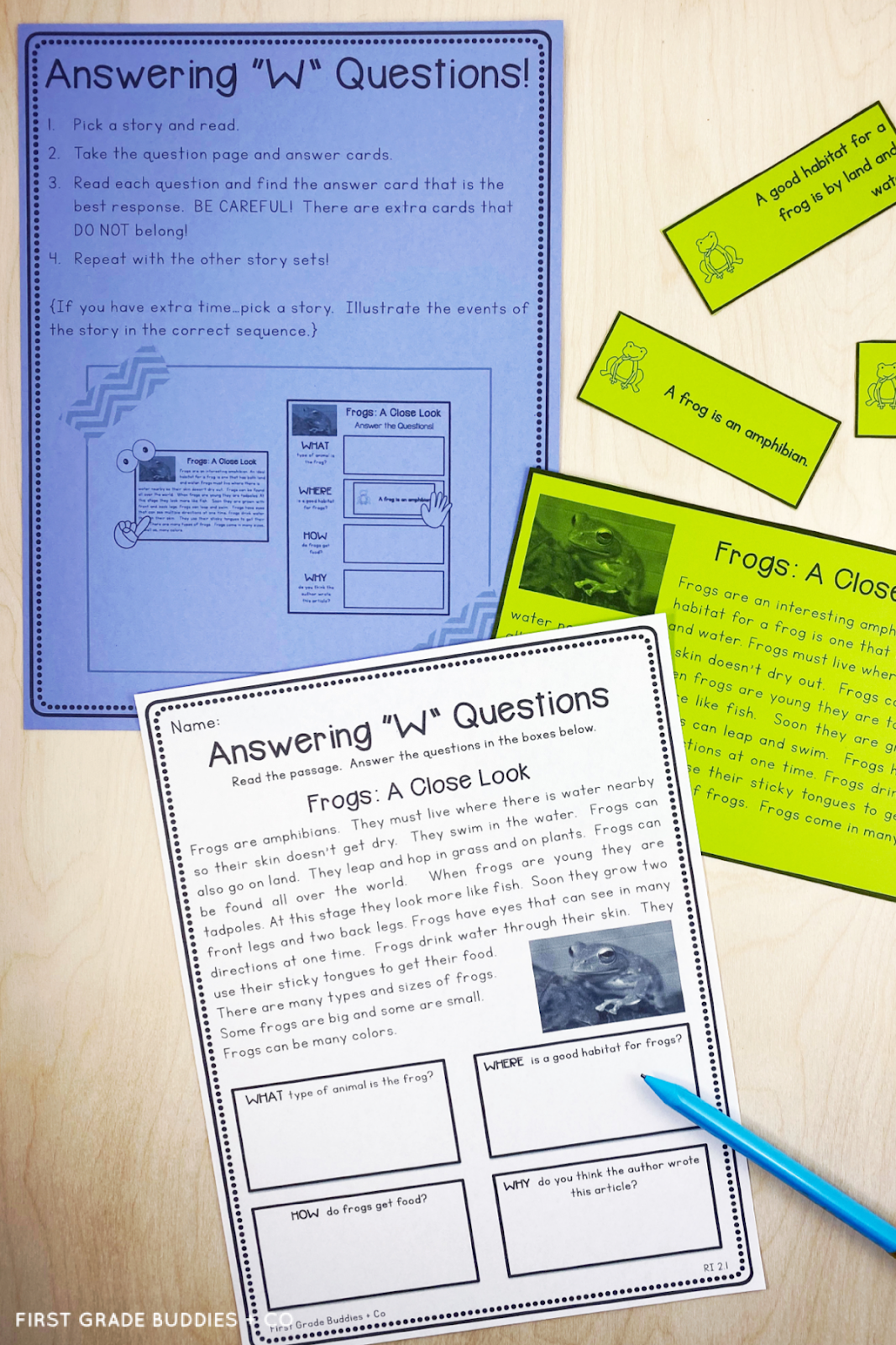 Math and ELA Centers Simplified | First Grade Buddies