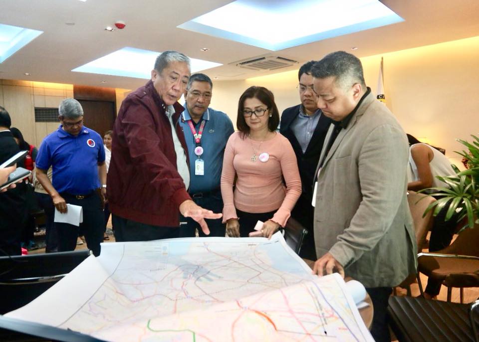 DOTr Secretary Arthur Tugade paid a courtesy visit to Pasay City Mayor ...