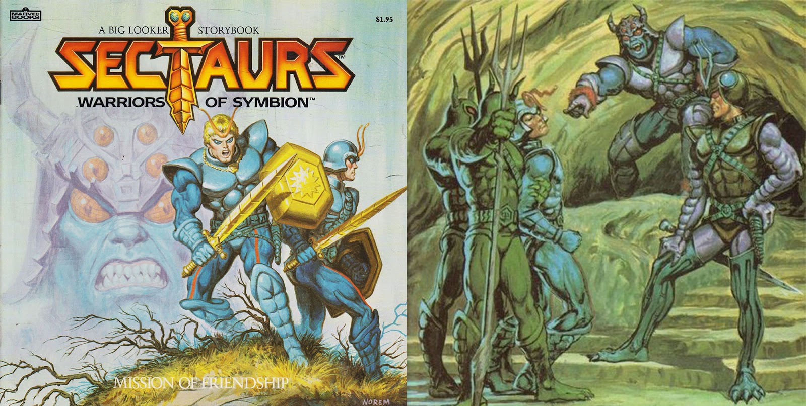 Sectaurs, i terribili uomini-insetto... cugini di Rambo (eh?)