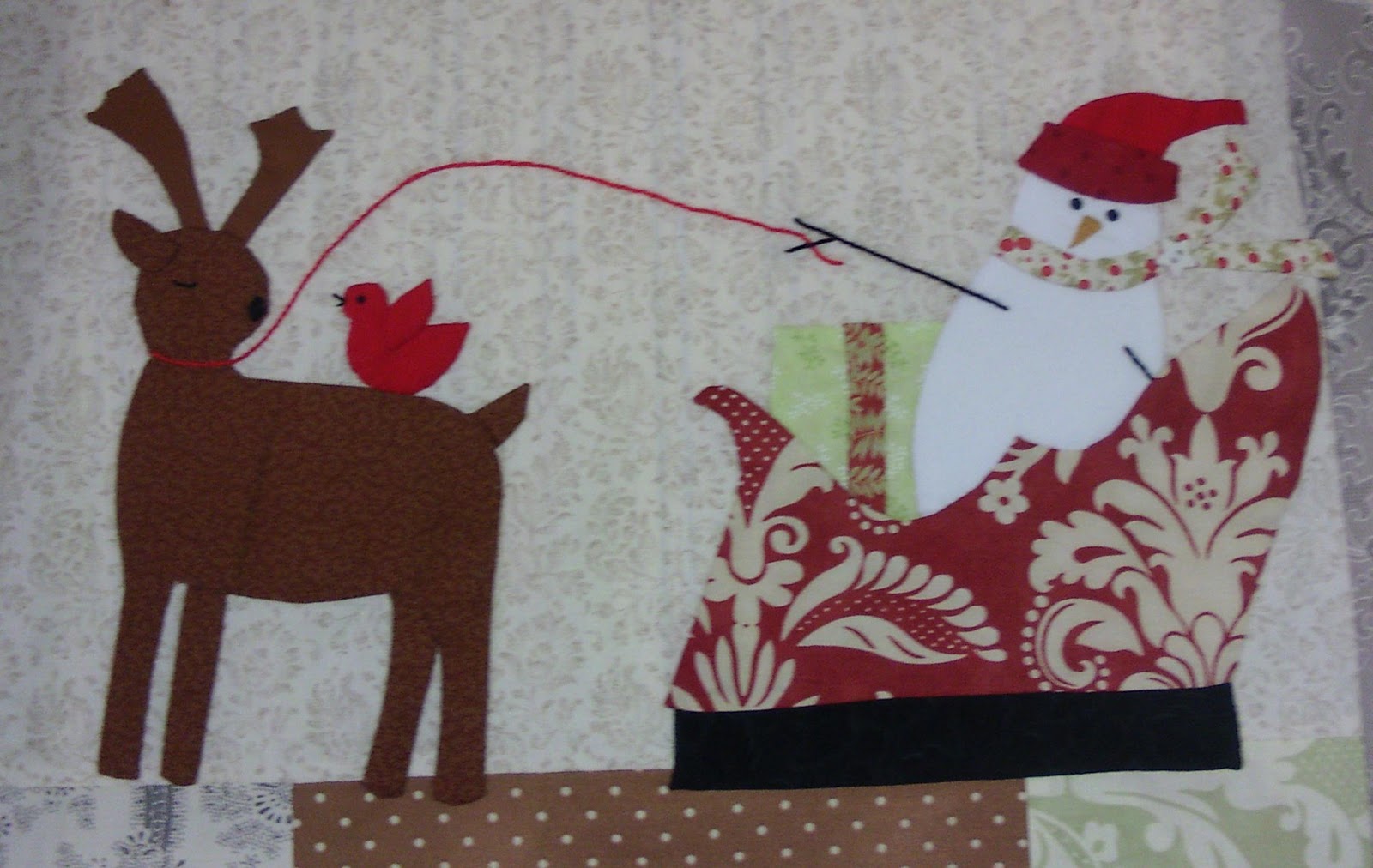 Shawkl Designs: Merry Merry Snowmen - Block #2