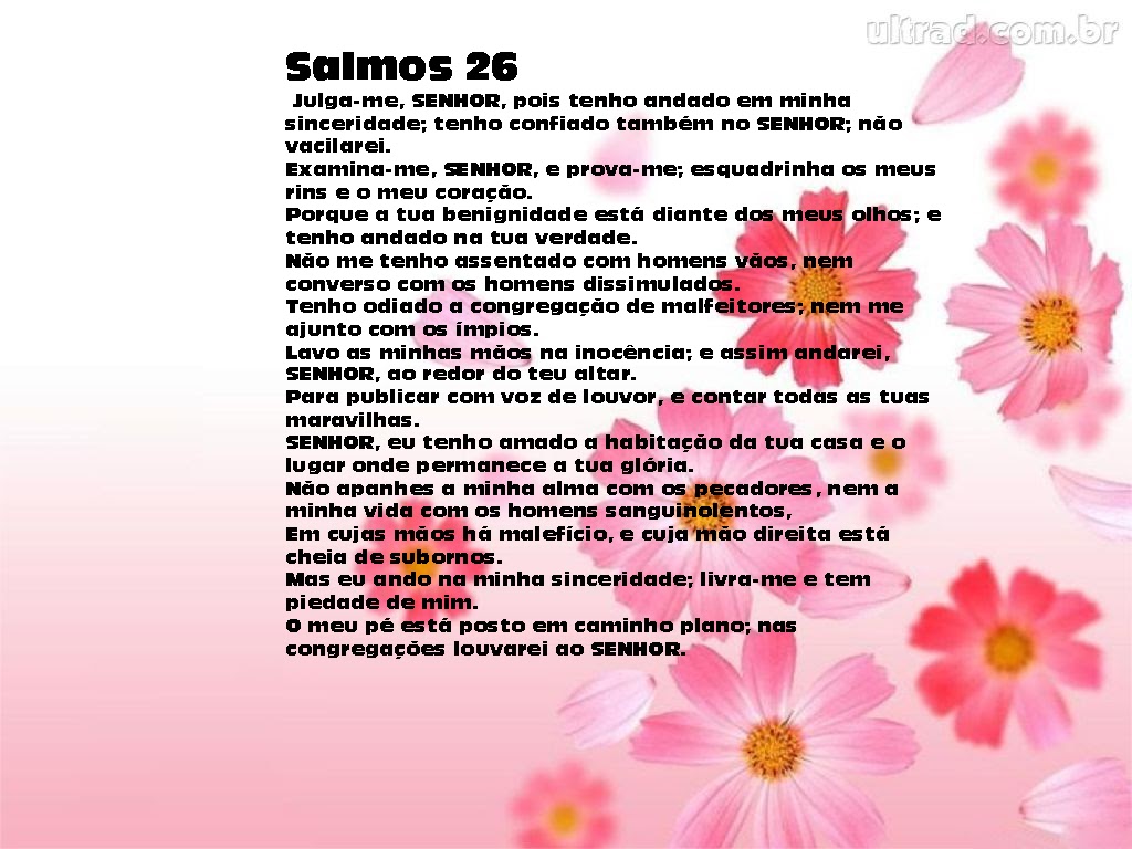 SALMOS: SALMO 26