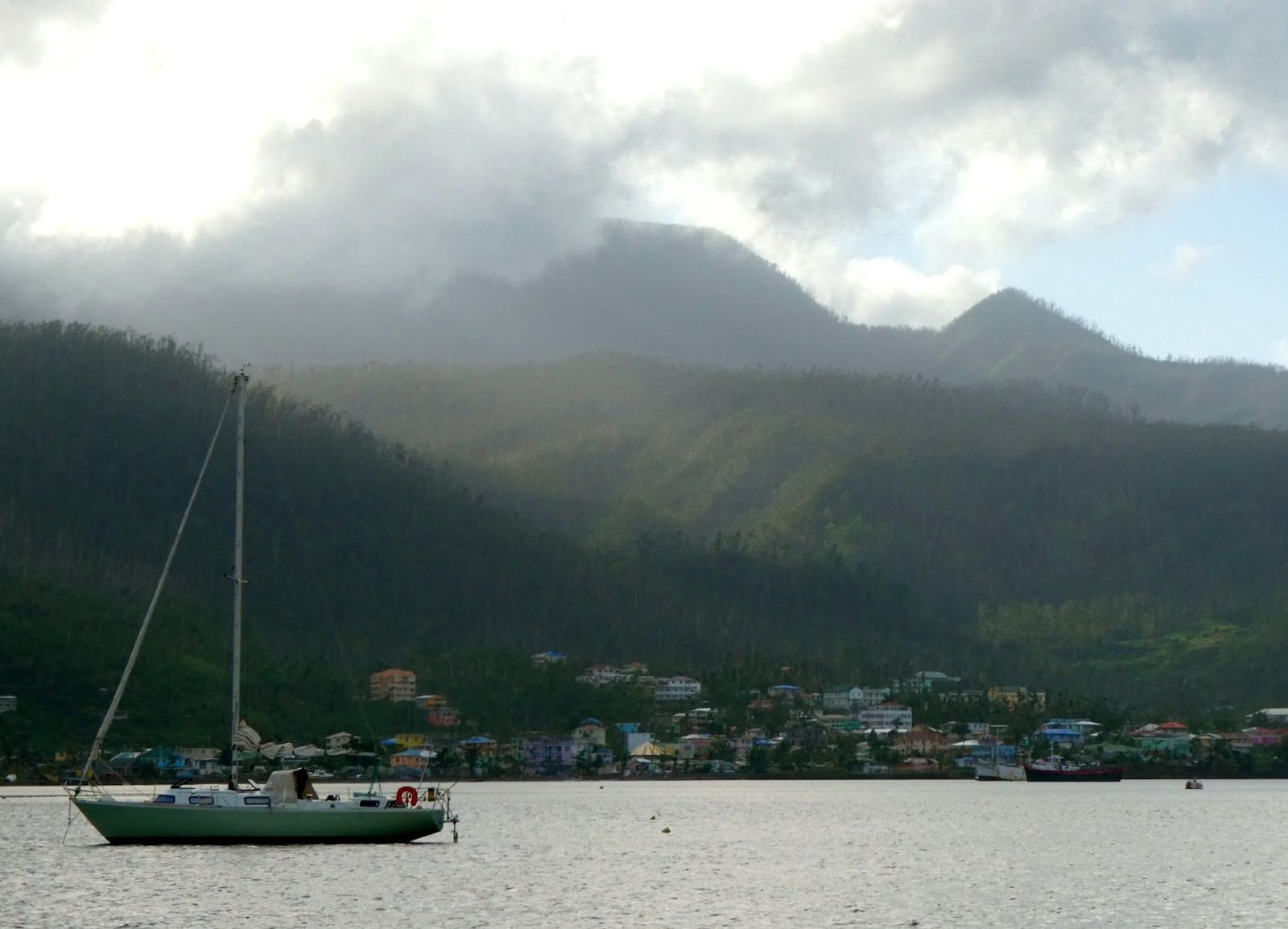 With Water Below: Dominica After Hurricane Maria