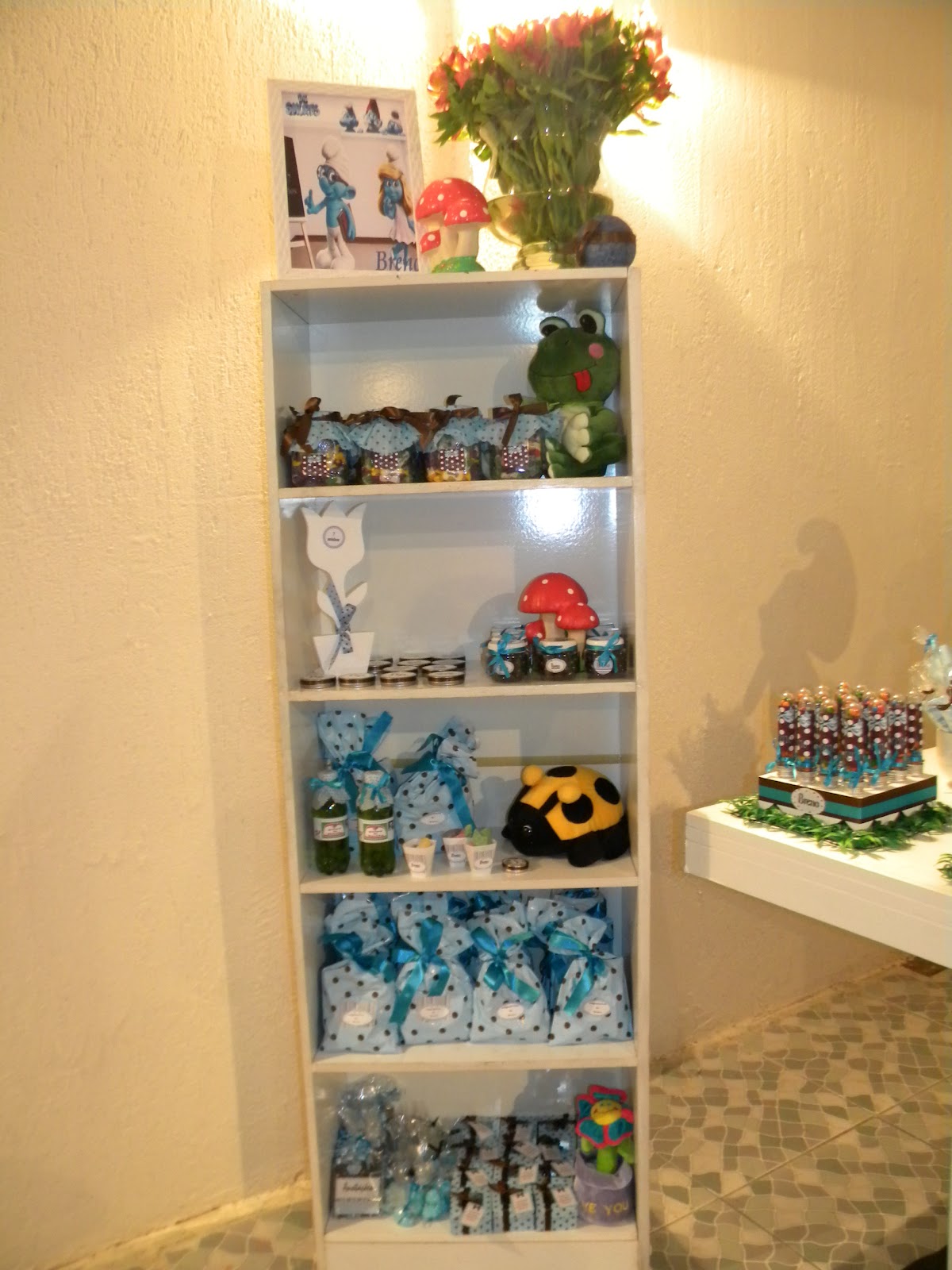 Chef Menezes Eventos.: Festa tema Smurfs