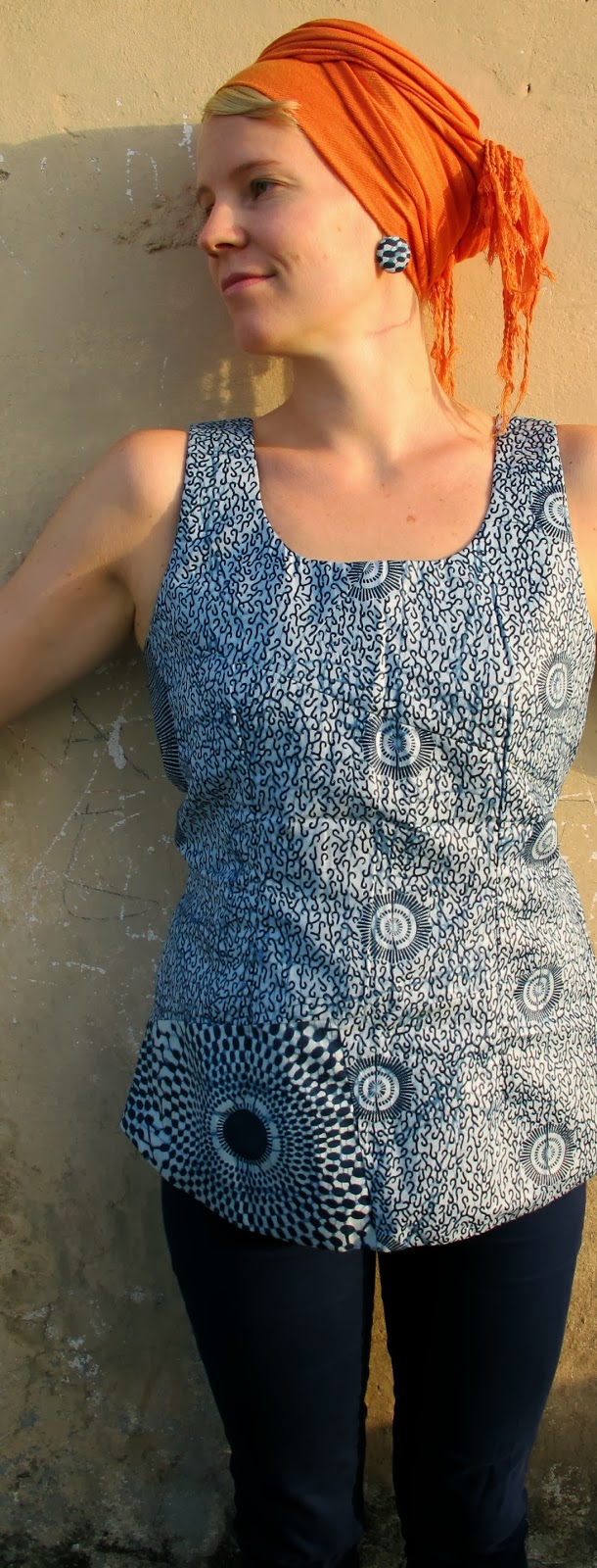 Ghana Styles: GTP Top Made of Pieces