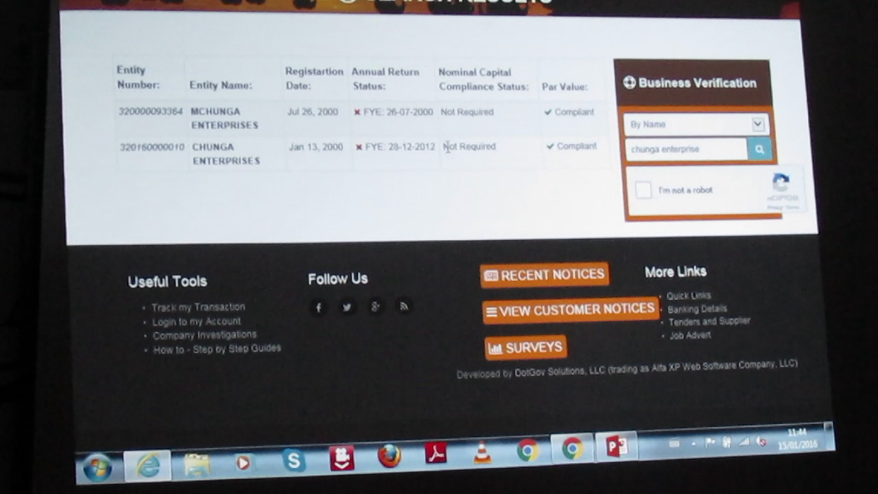 THE DEVELOPMENTAL JOURNALIST: PACRA LAUNCHES ONLINE REGISTRATION SYSTEM