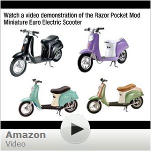 Razor Pocket Mod Electric Euro-Style Scooter Kiki