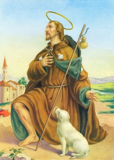 A Catholic Life: St. Roch, Patron Saint Against Sickness
