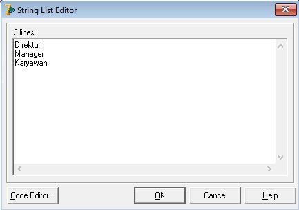 Contoh Program Delphi Sederhana Untuk Menghitung Gaji Pegawai