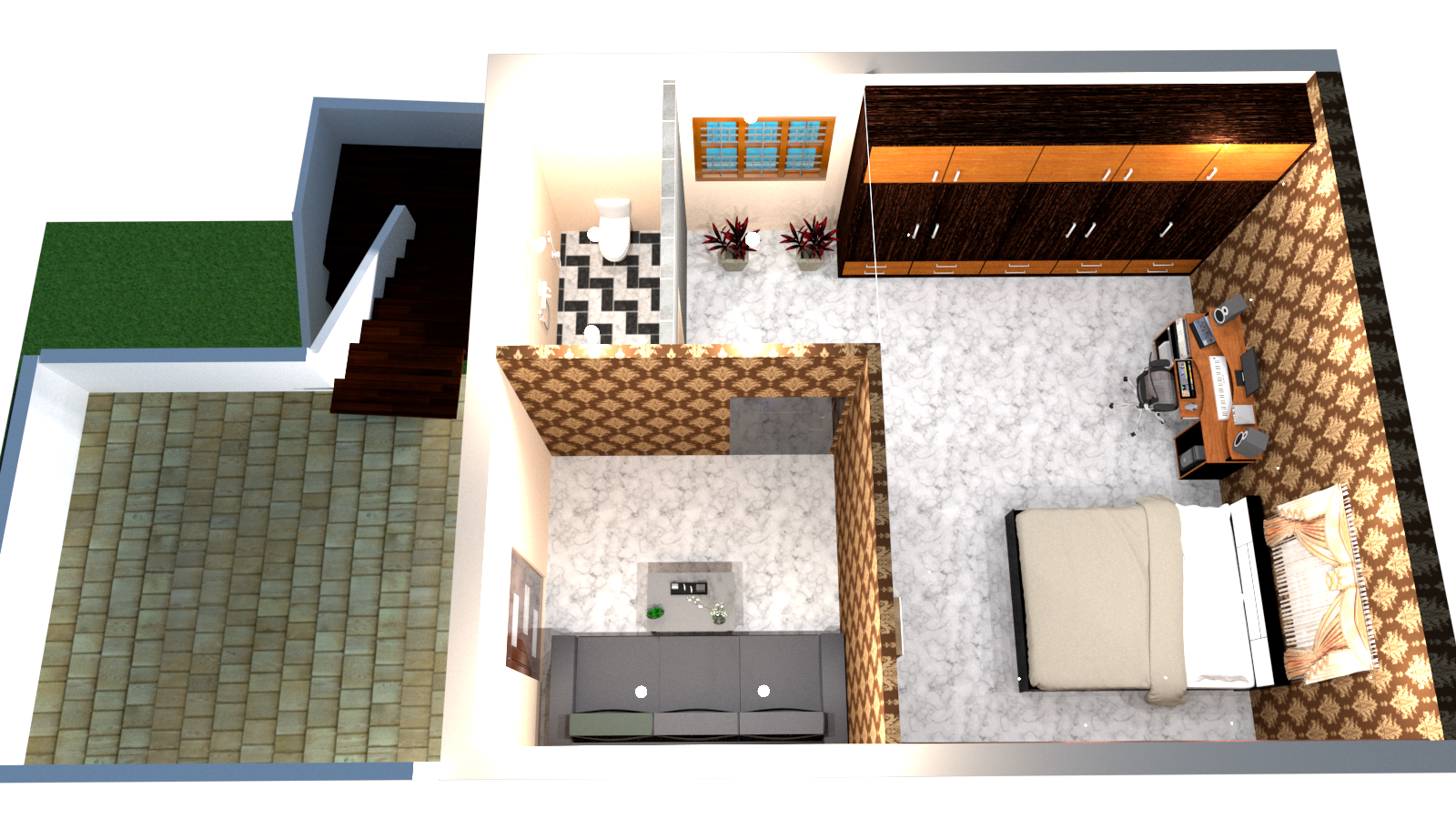 INTERIOR DESIGN FOR A BUILDING