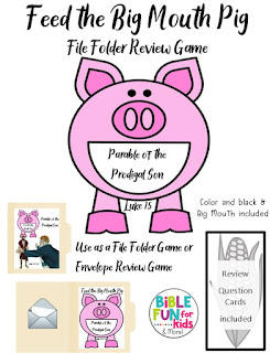 Feed the Pig Game | Bible Fun For Kids