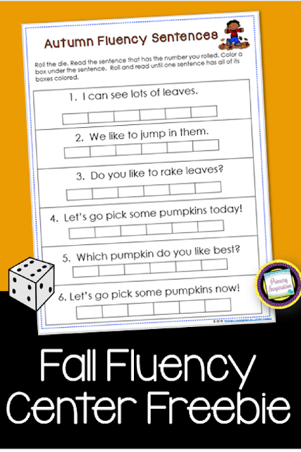 Primary Inspiration: Fluency Fun for Fall (and Why Fluency is So ...