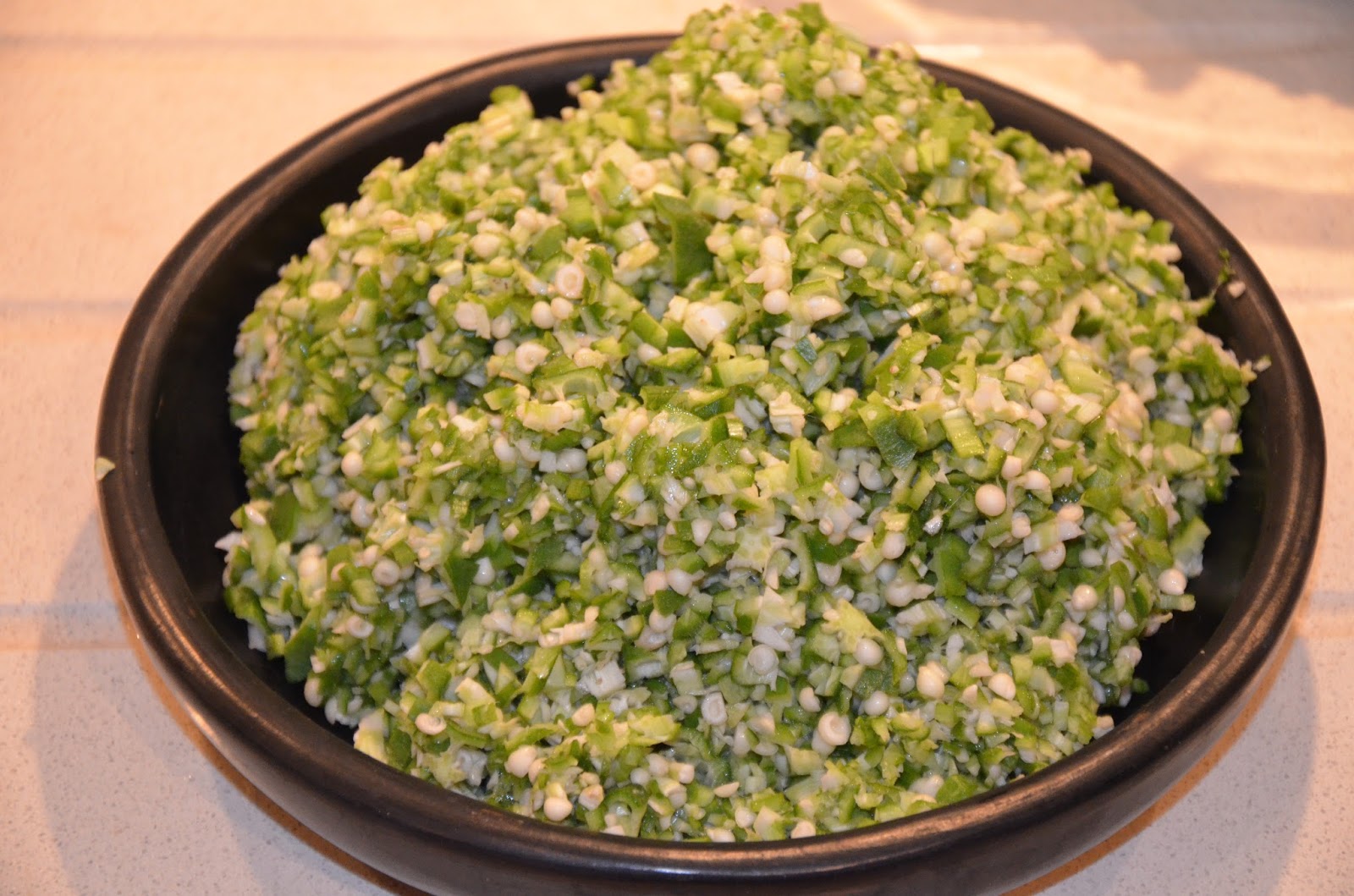 Ndudu by Fafa: GHANAIAN OKRO SOUP
