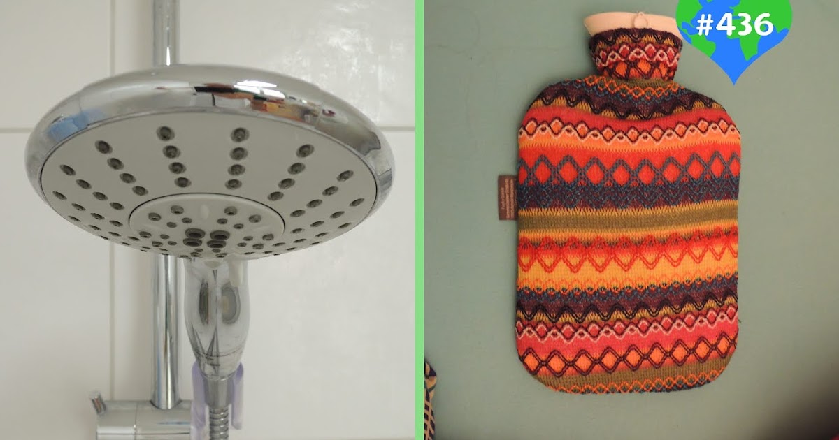 #436 - Using hot water bottle to warm up instead of showering