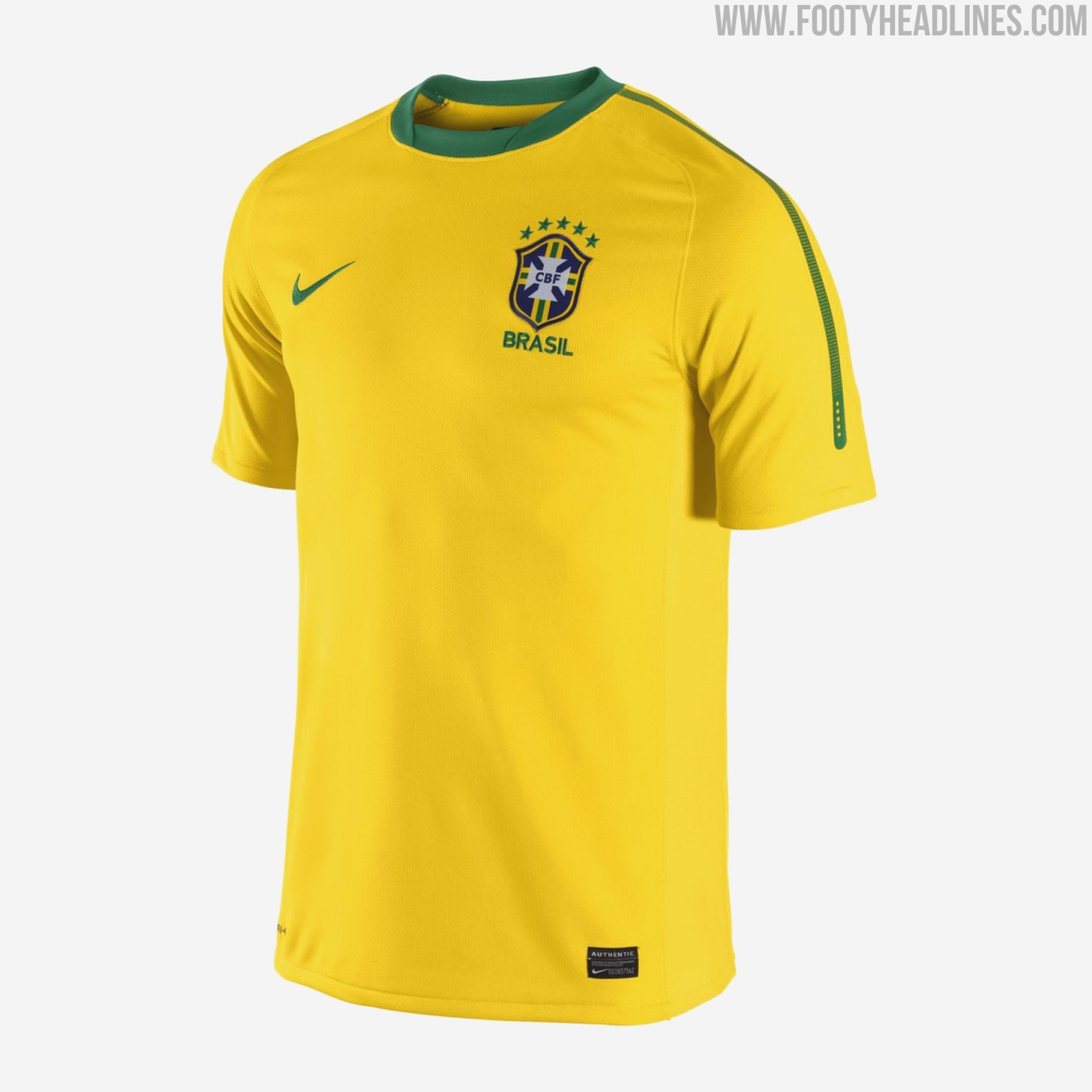 Full Nike x Brazil Home Kit Evolution - 1998-2020 - 15 Different Shirts ...