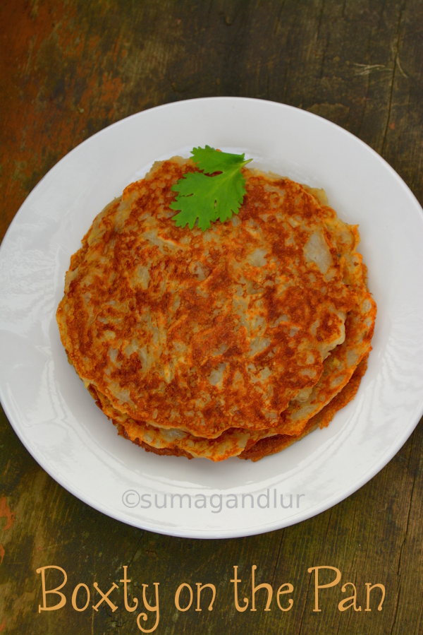 Veggie Platter: Boxty on the Pan