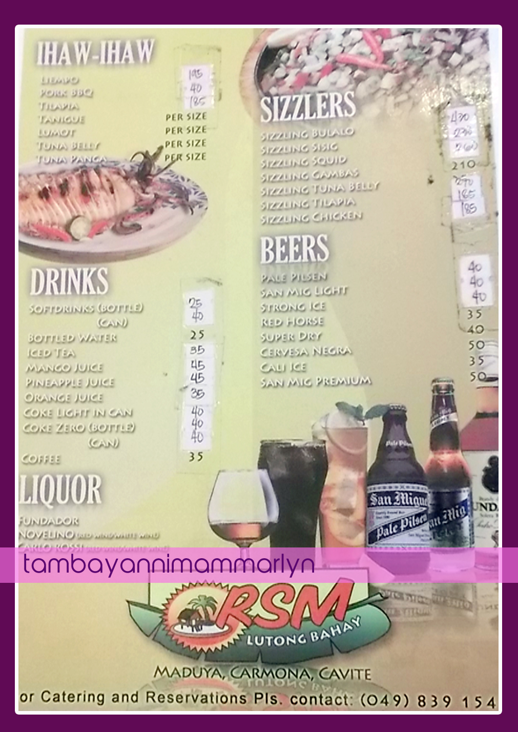 Tambayan ni Mam Marlyn: RSM Lutong Bahay