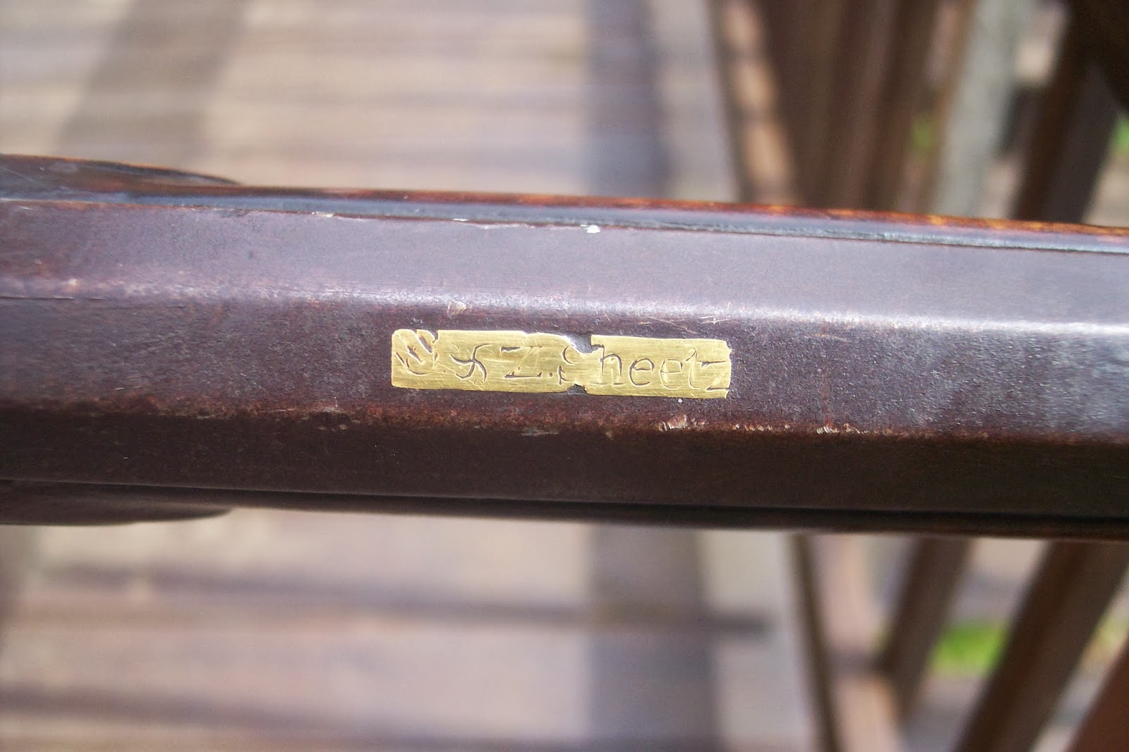 Hampshire County Long Rifle: OTHO & ZEBULON SHEETZ