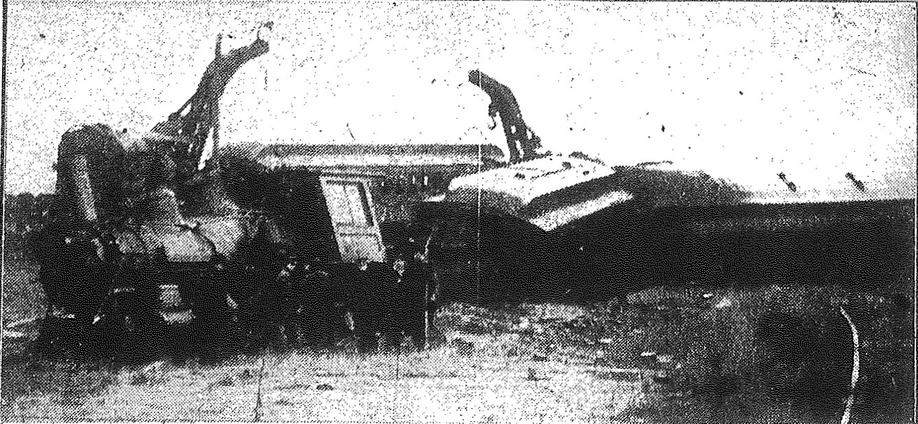 Steuben County Indiana: Through The Years: WRECKED AT PLEASANT LAKE