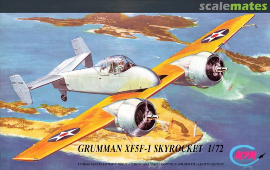 Happyscale-Modellbau: Grumman XF-5F Skyrocket - MPM 1/72
