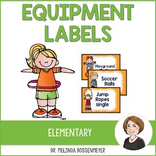 Product Spotlight - PE Equipment Labels | Peaceful Playgrounds | Recess ...