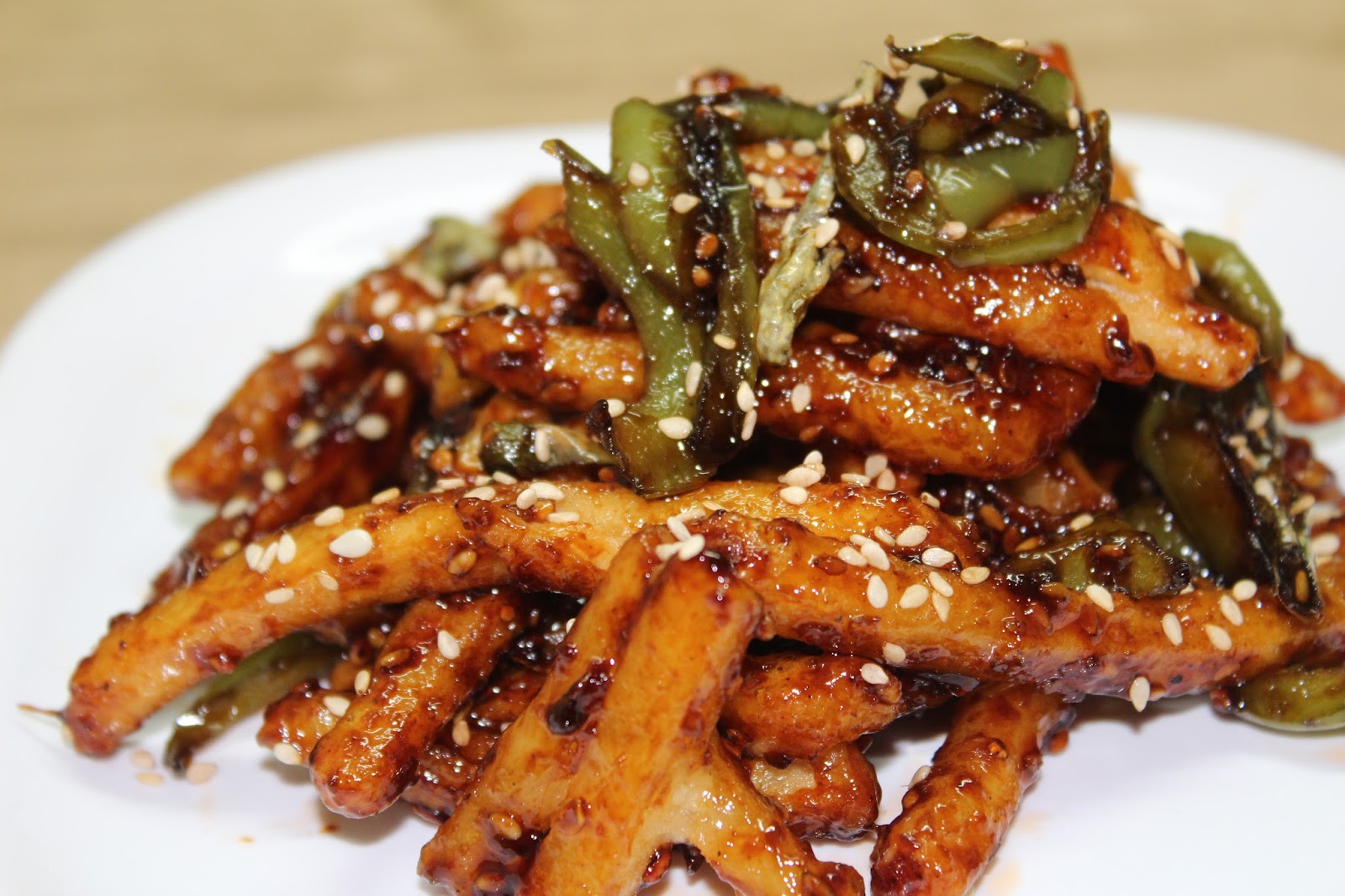 Veg Starters: Honey Chilli French Fries