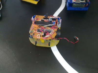 Funcionamiento de un Robot Micromouse