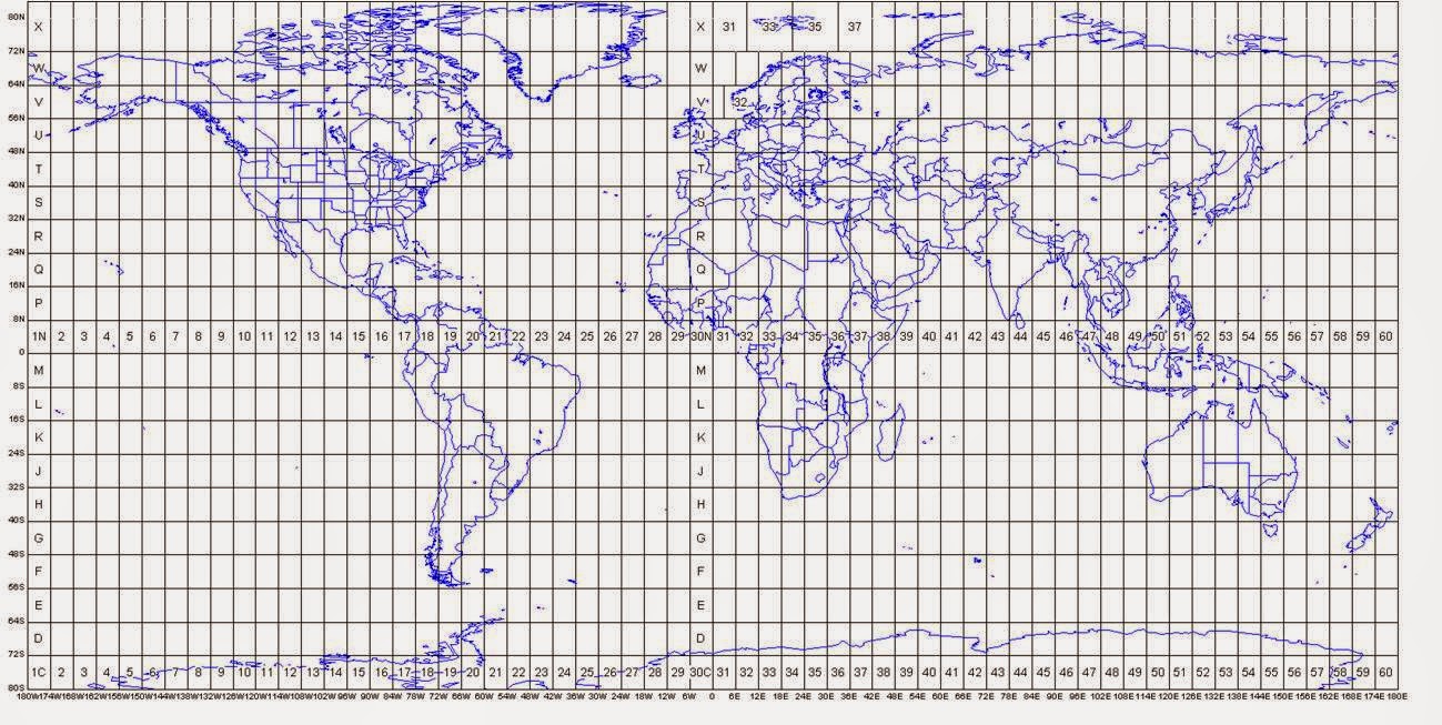 La Geomática: MERCATOR TRANSVERSAL UNIVERSAL (UTM)